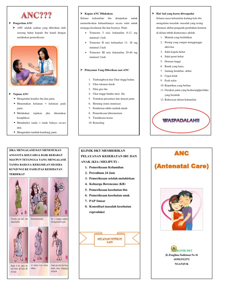 Panduan Antenatal Care untuk Ibu Hamil | PDF | Wellness