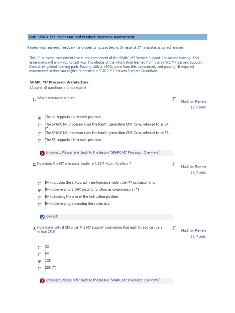 SPARC M7 Processor Test Overview | PDF | Central Processing Unit ...