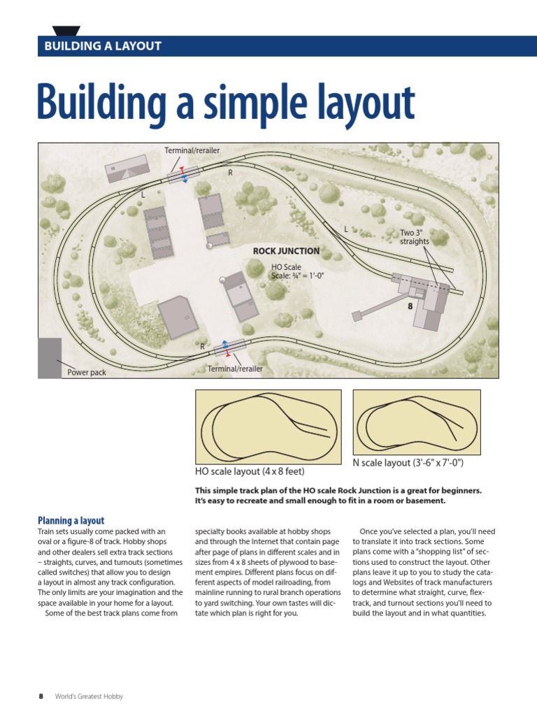 Sectional Layout | Download Free PDF | Track (Rail Transport) | Rail ...