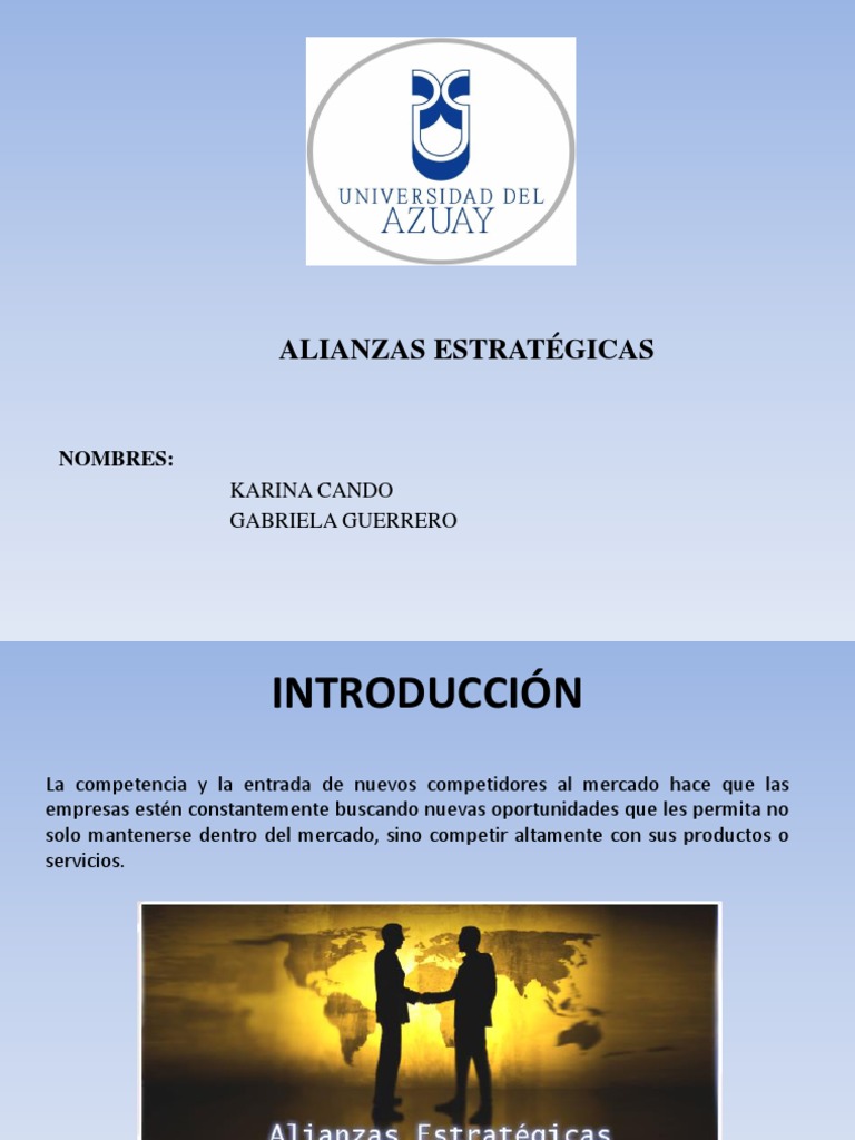 Carpeta 6 - Alianzas Estrategicas-1 | PDF | Distribución (comercial ...