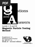 ASNT Magnetic Particle Testing Level - II Questions and Answers | PDF ...