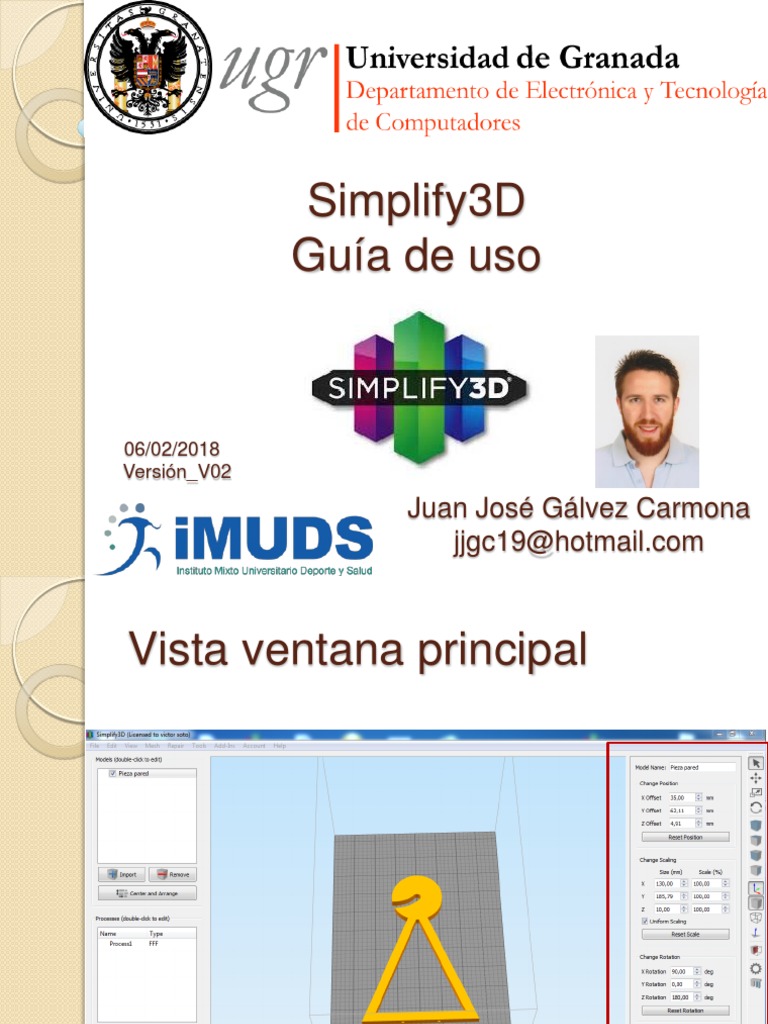 Simplify3D Guia de Uso PDF | PDF | Printer (Computing) | Motion (Physics)