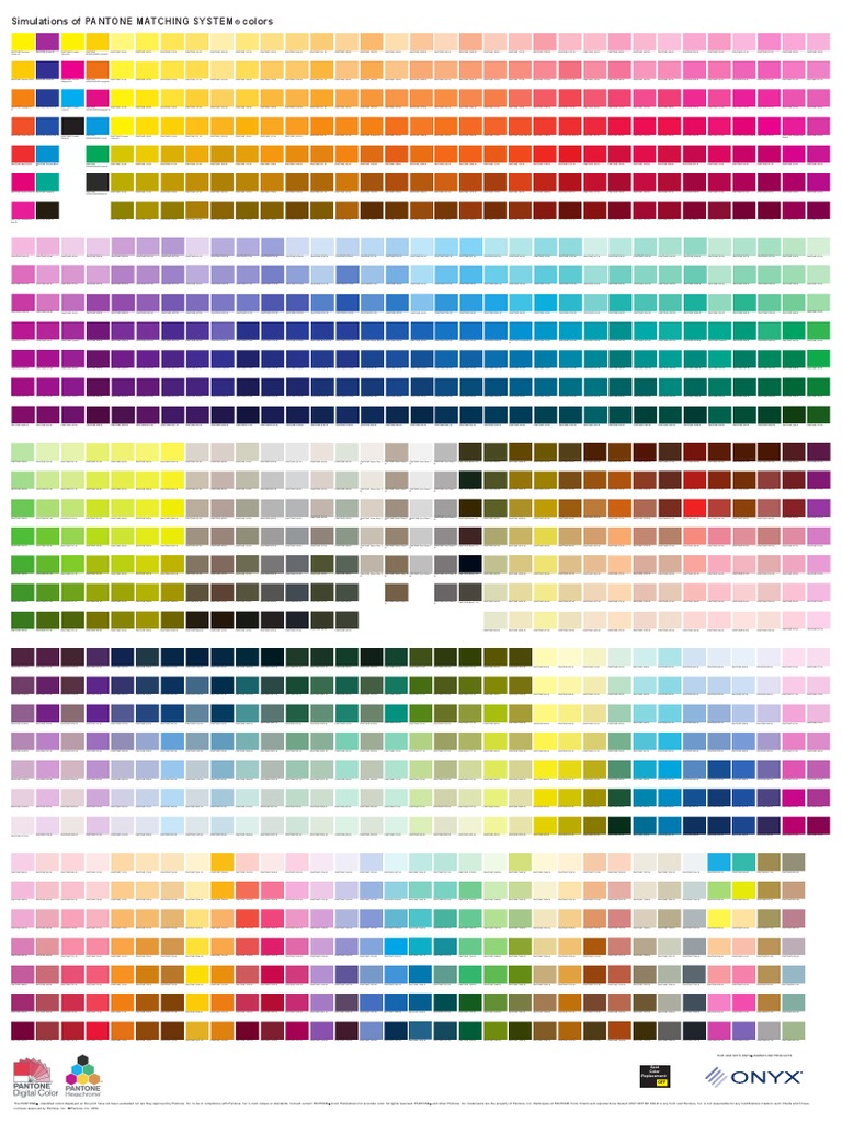 PANTONE Matte PDF | PDF | Yellow | Magenta