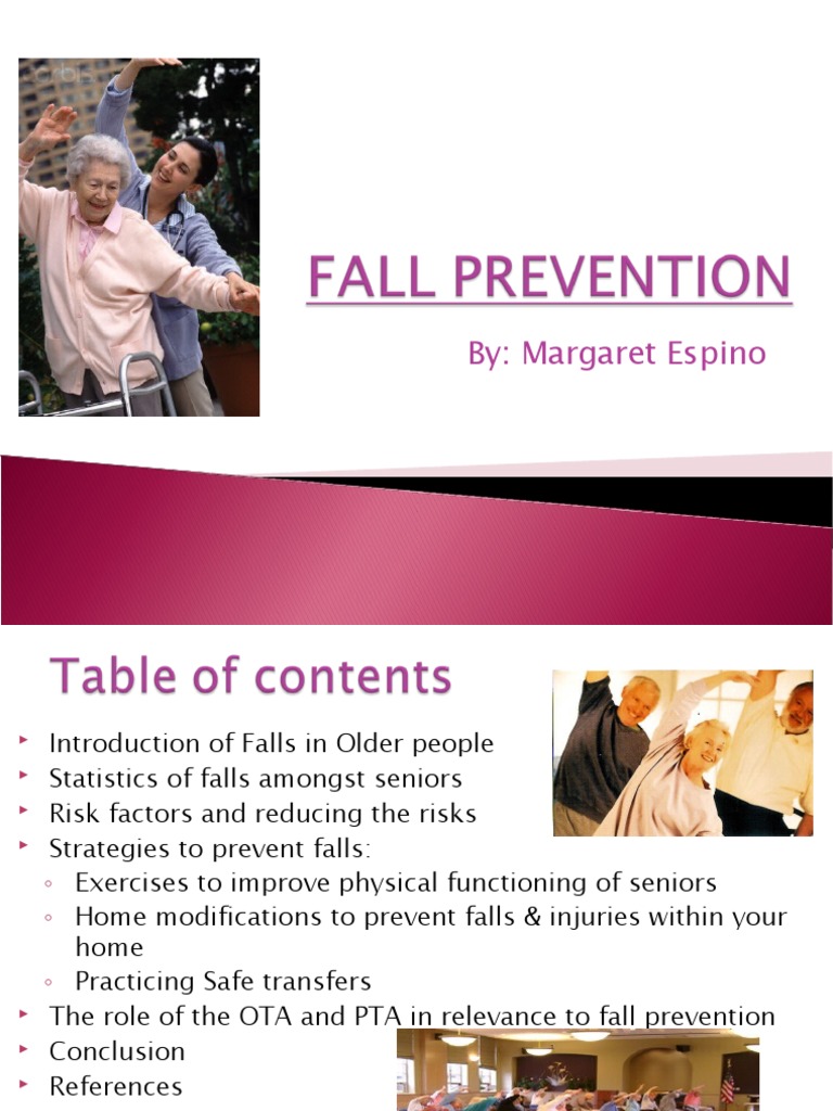 Fall Prevention | PDF | Balance (Ability) | Clinical Medicine