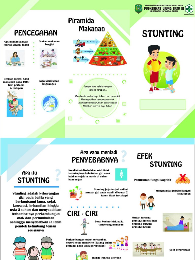 Leaflet Stunting PDF | PDF | Wellness