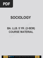 Sociology Semester 1 Notes | PDF | Socialization | Sociology