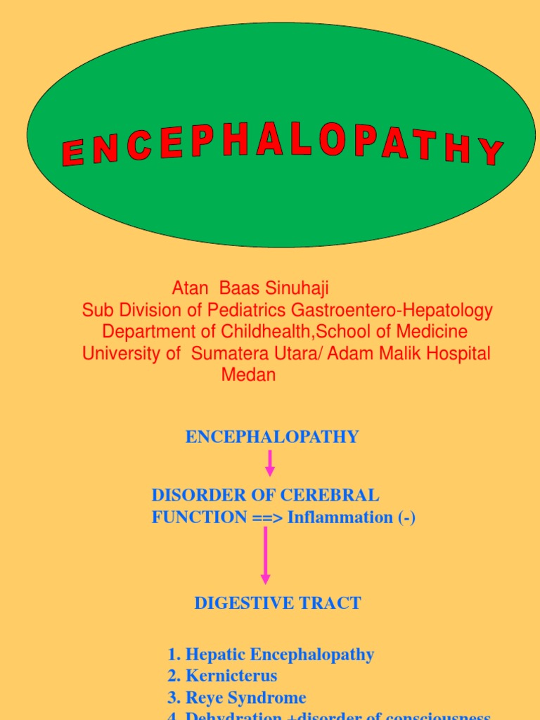 10 Encephalopathy | PDF | Health Sciences | Organ (Anatomy)