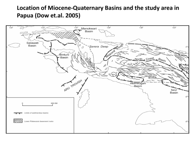 Forelandbasin in Papua | PDF
