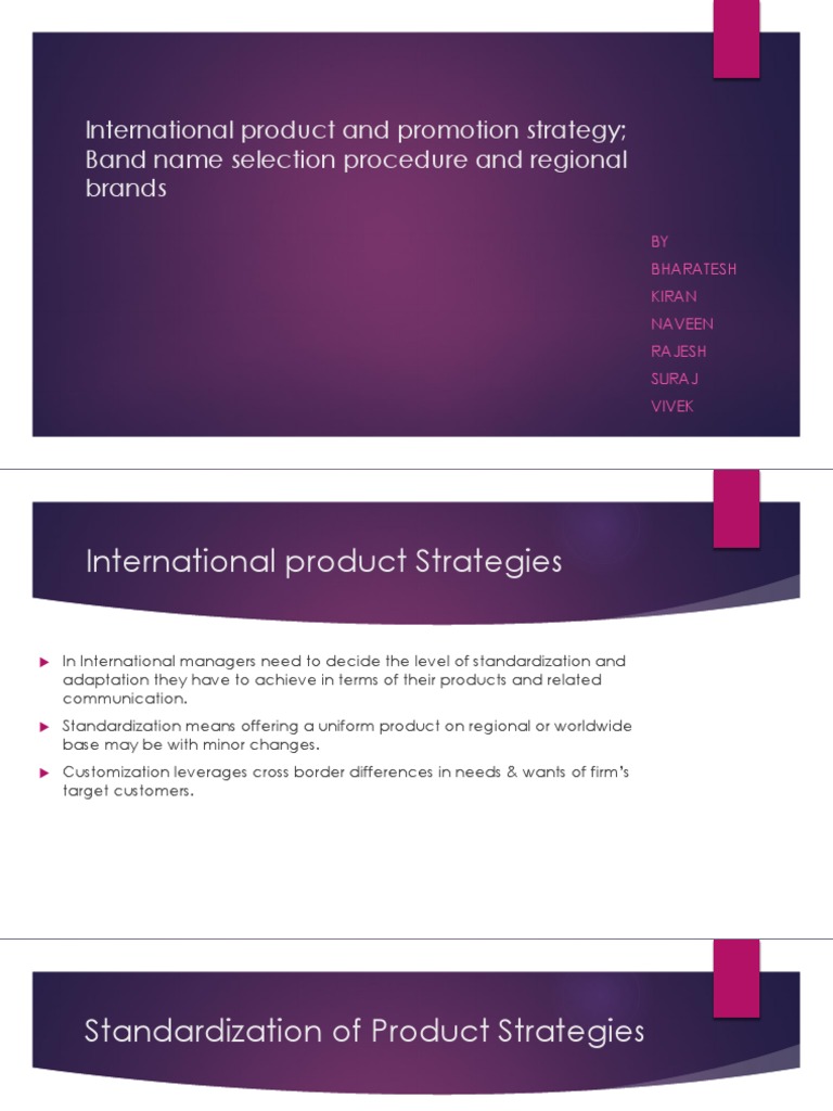 International Marketing Strategy | PDF | Brand | Distribution (Business)
