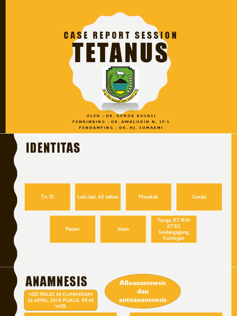 Case Tetanus | PDF
