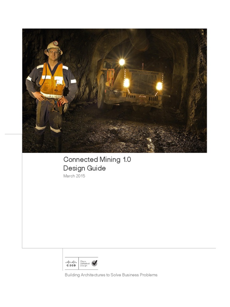 Connected Mining 1.0 Design Guide | PDF | Wireless Lan | Computer Network