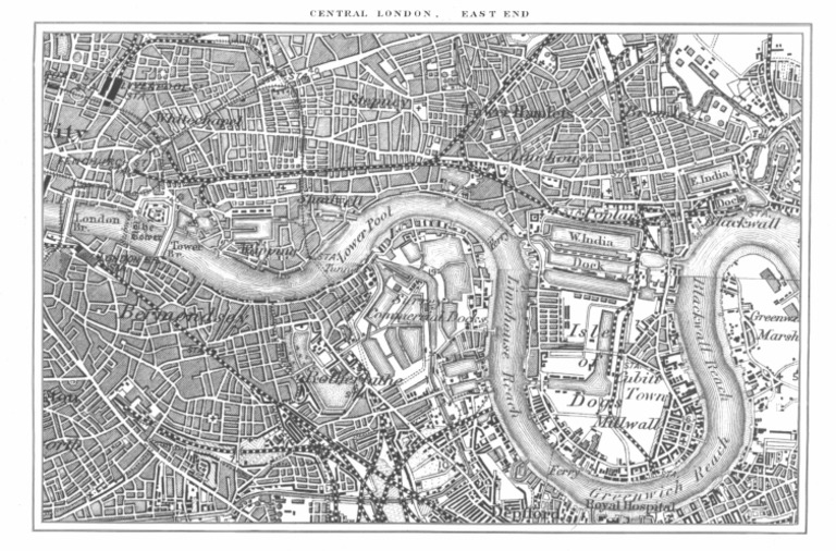 London - East End Map | PDF