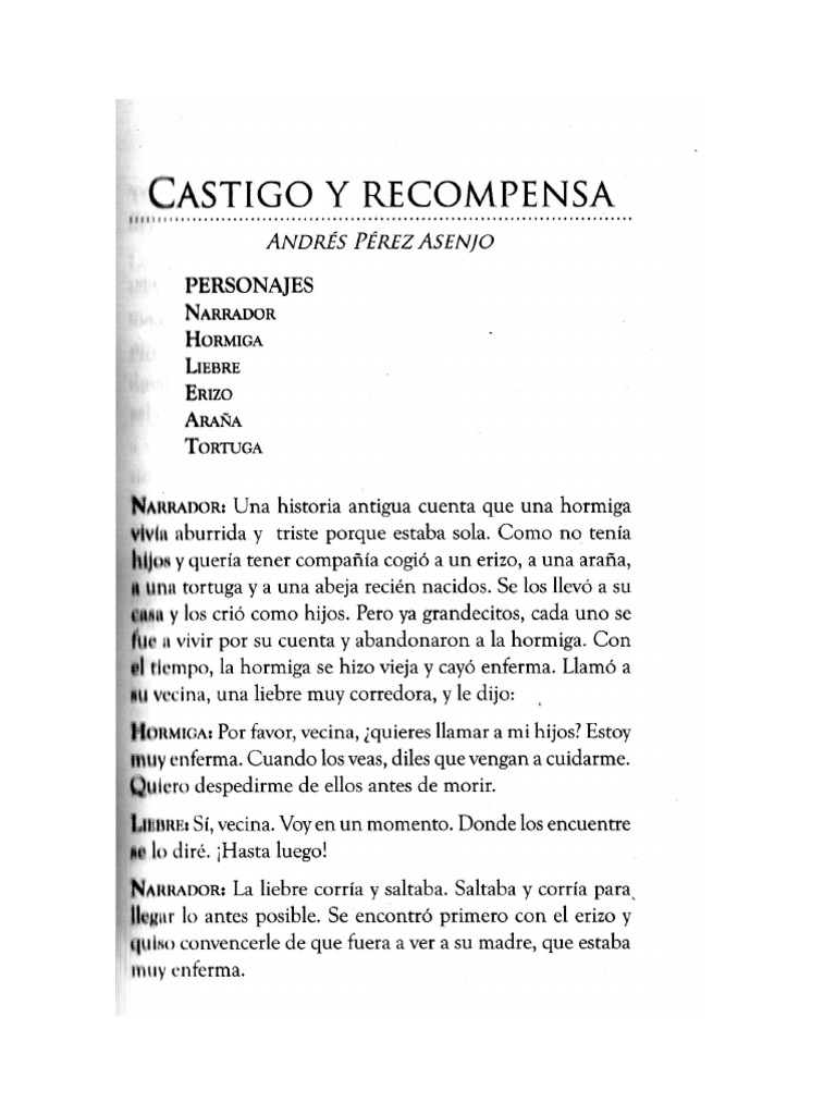 Castigo y Recompensa | PDF