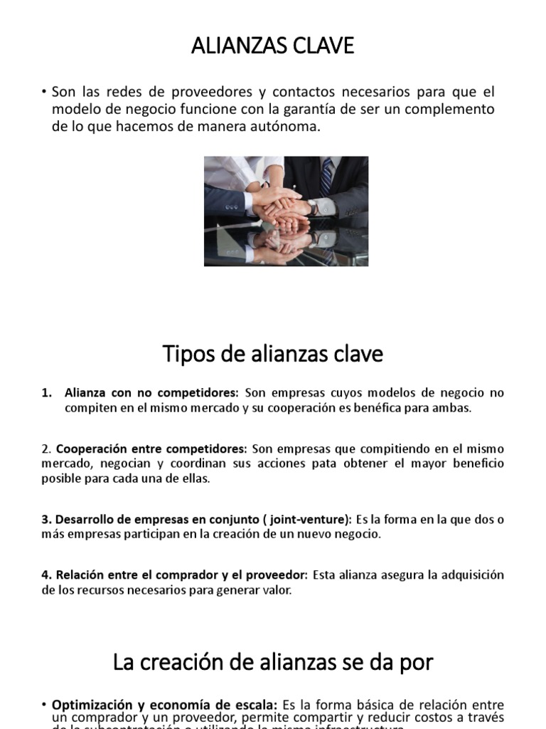 Alianzas Clave y Estructura de Costos | PDF | Proyecto conjunto | Business