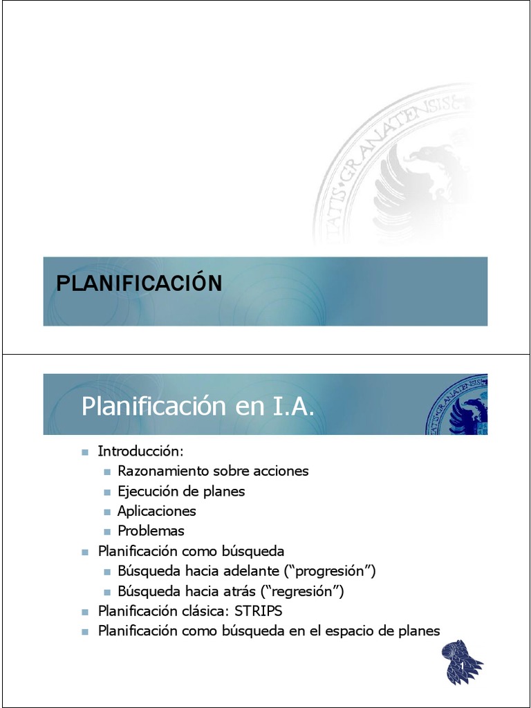 P1 Planning | PDF | Cybernetics | Planning