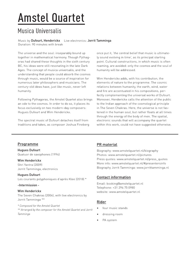 Musica Universalis | PDF