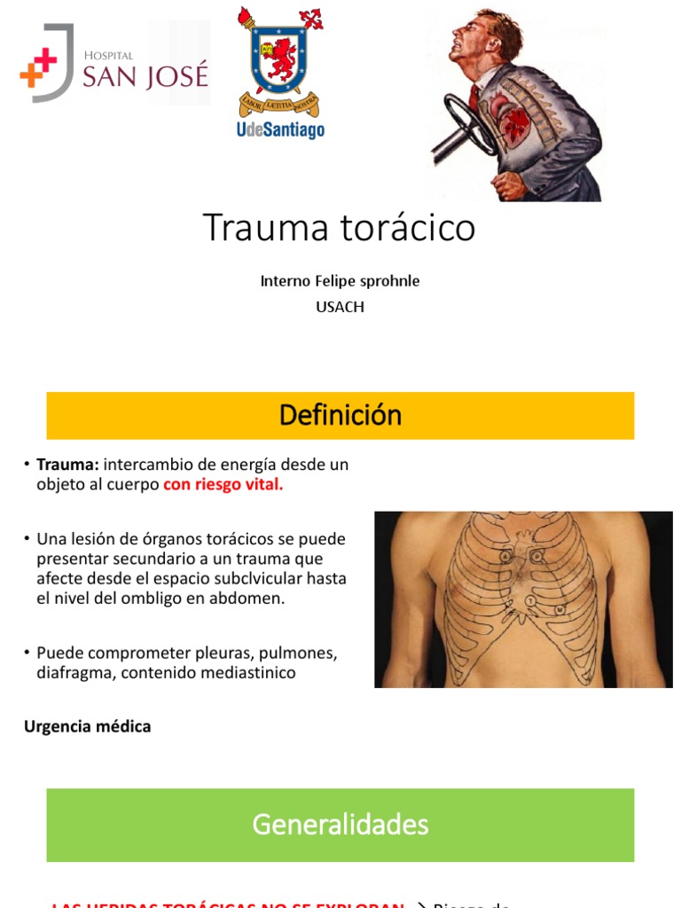 Trauma Torácico | PDF