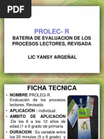 Prolec Se R Manual | PDF | Cognición | Comunicación humana