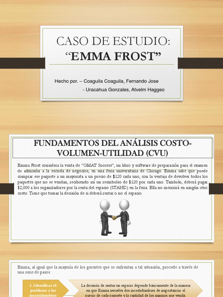 Caso Estudio Emma | PDF | Toma de decisiones | Business