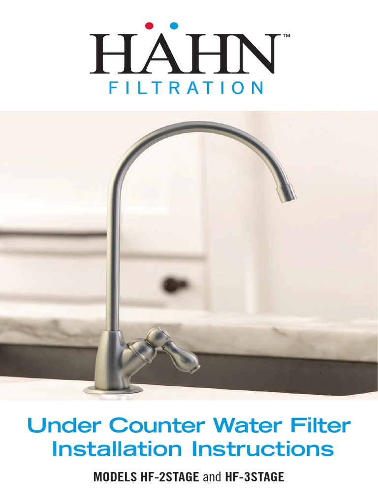 Hahn HF-2Stage and HF-3Stage Filter Manual | PDF | Tap (Valve) | Nut ...