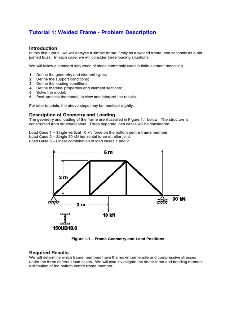 Strand 7 Tutorial | PDF | Bending | Truss