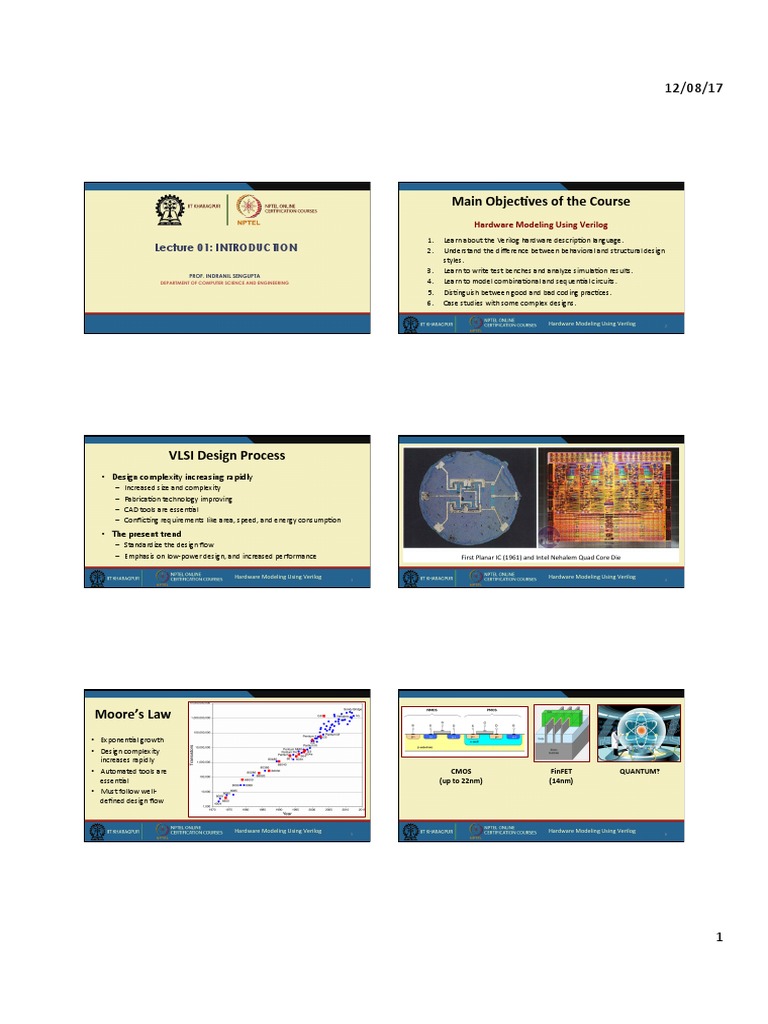 Hardware Modelling Using Verilog | PDF | Field Programmable Gate Array ...