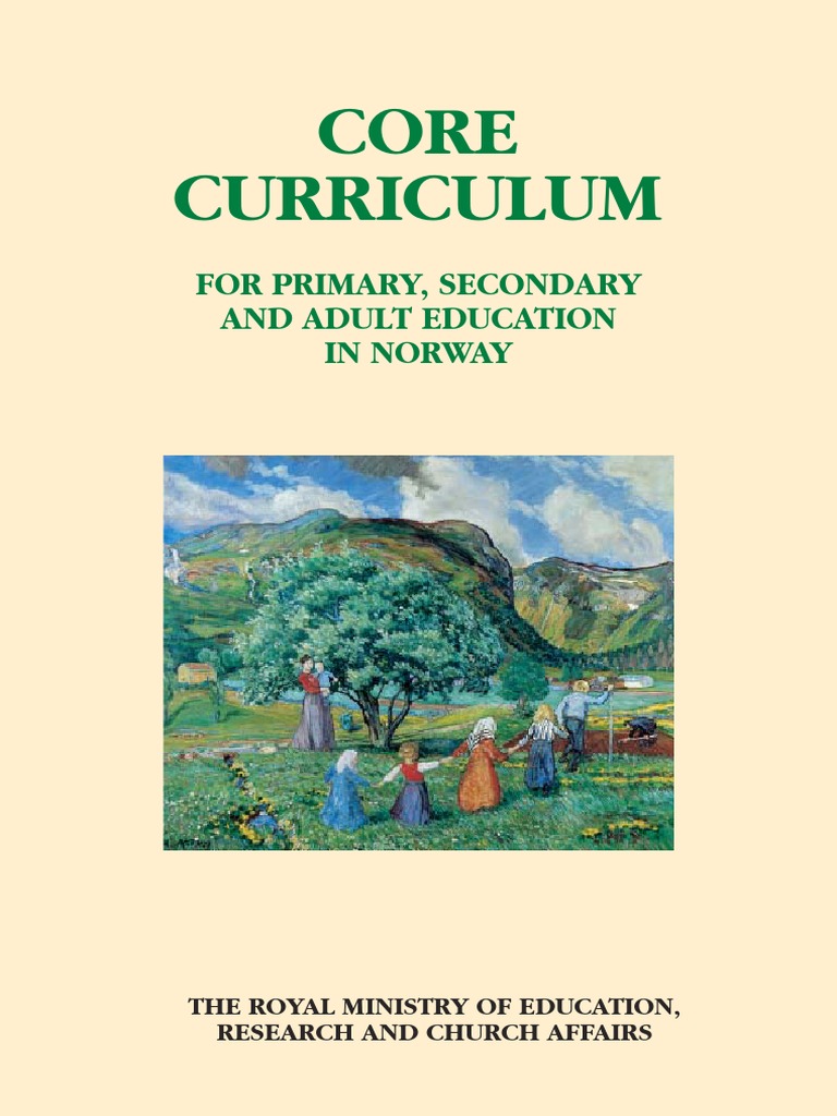 Core Curriculum English | PDF | Secondary Education | Curriculum