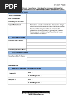 Borang Cuti Gantian - Time Off | PDF