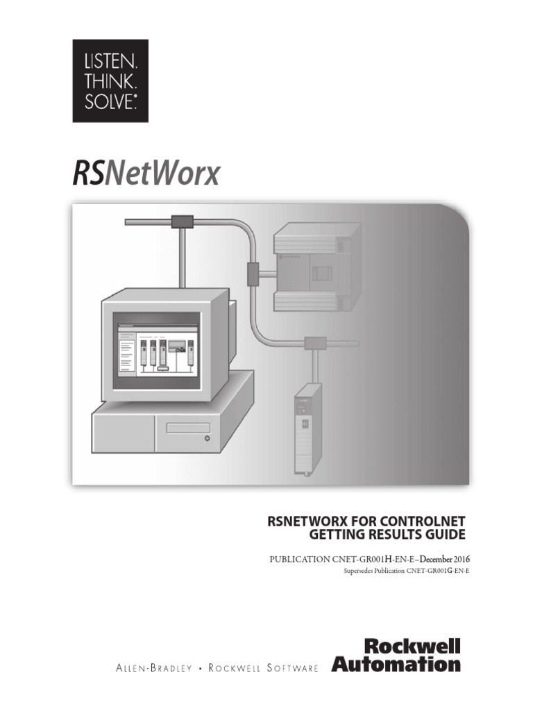 RSNetWorx ControlNET | PDF | Icon (Computing) | Online And Offline