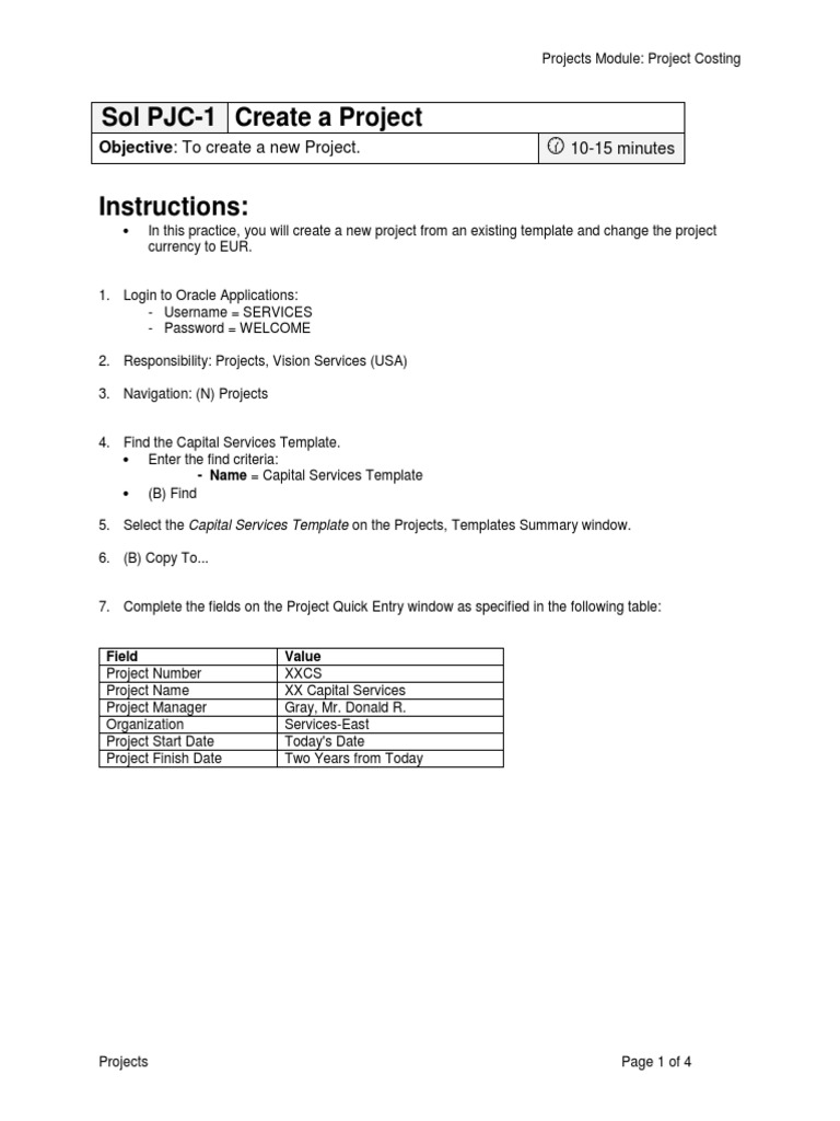 Create Project in PJC Accounting | PDF | Art