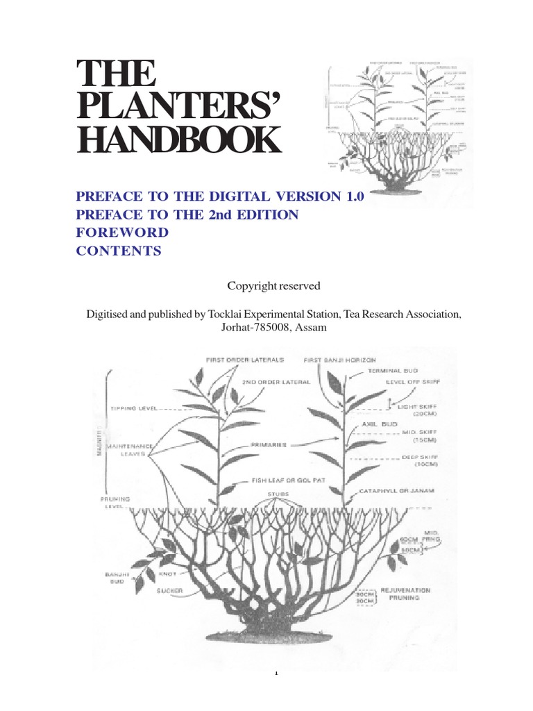 Planters Handbook | PDF | Grafting | Soil