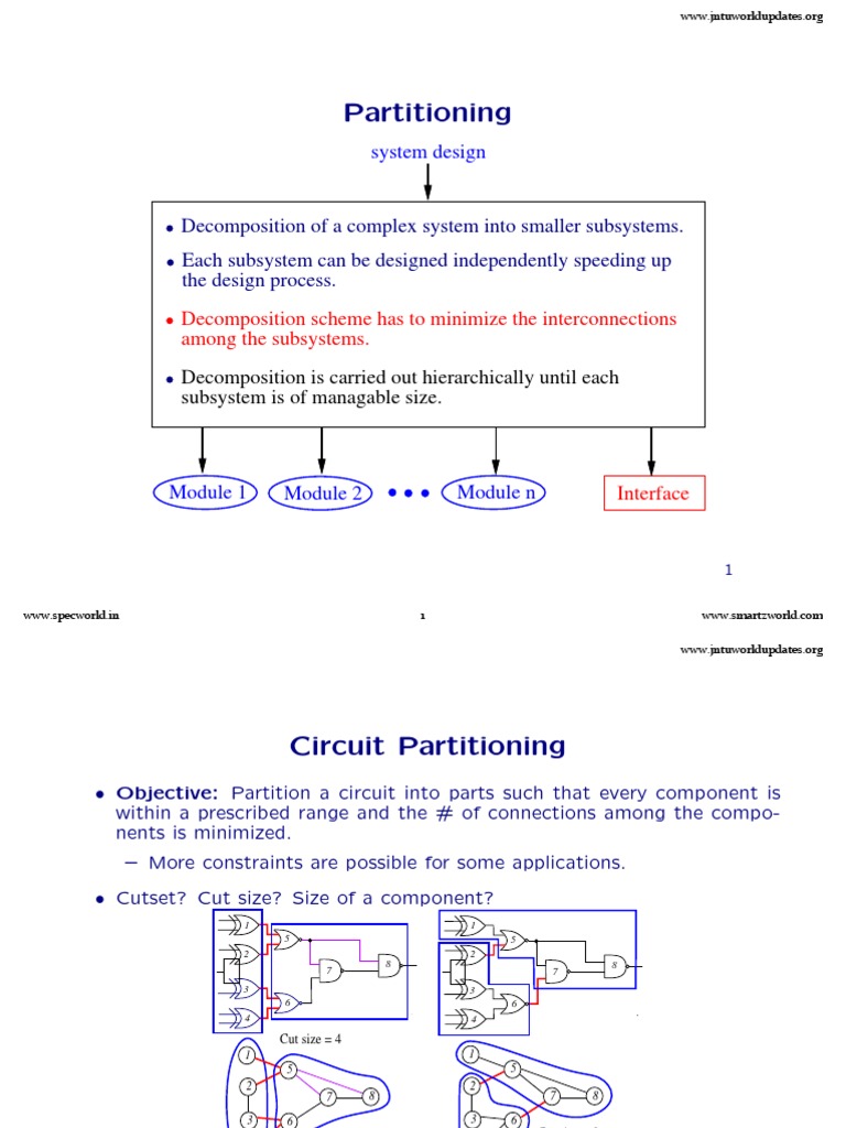 Partitioning: System Design | PDF | Vertex (Graph Theory) | Theoretical ...
