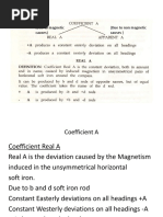 Magnet Compass Coefficient Table | PDF | Compass | Geography