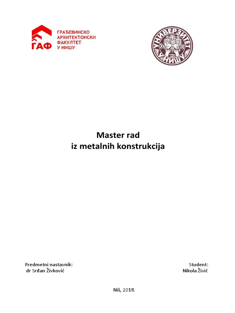 Master Rad Nikola Zivic | PDF