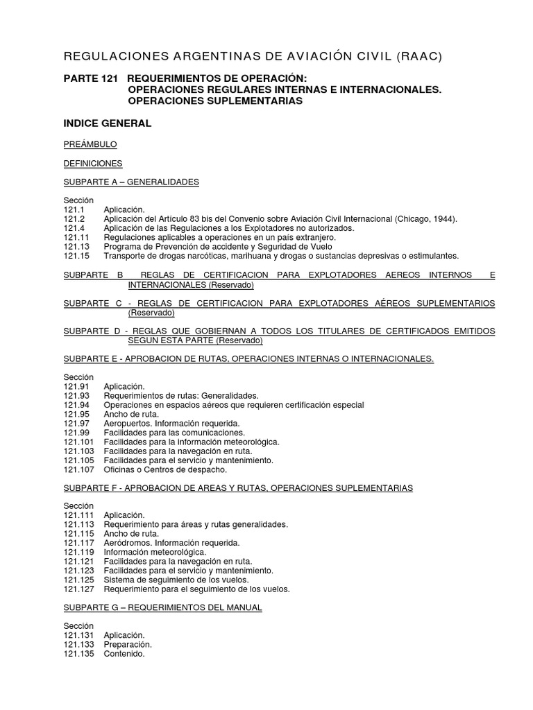 121 | PDF | Aeropuerto | Reglas de vuelo por instrumentos