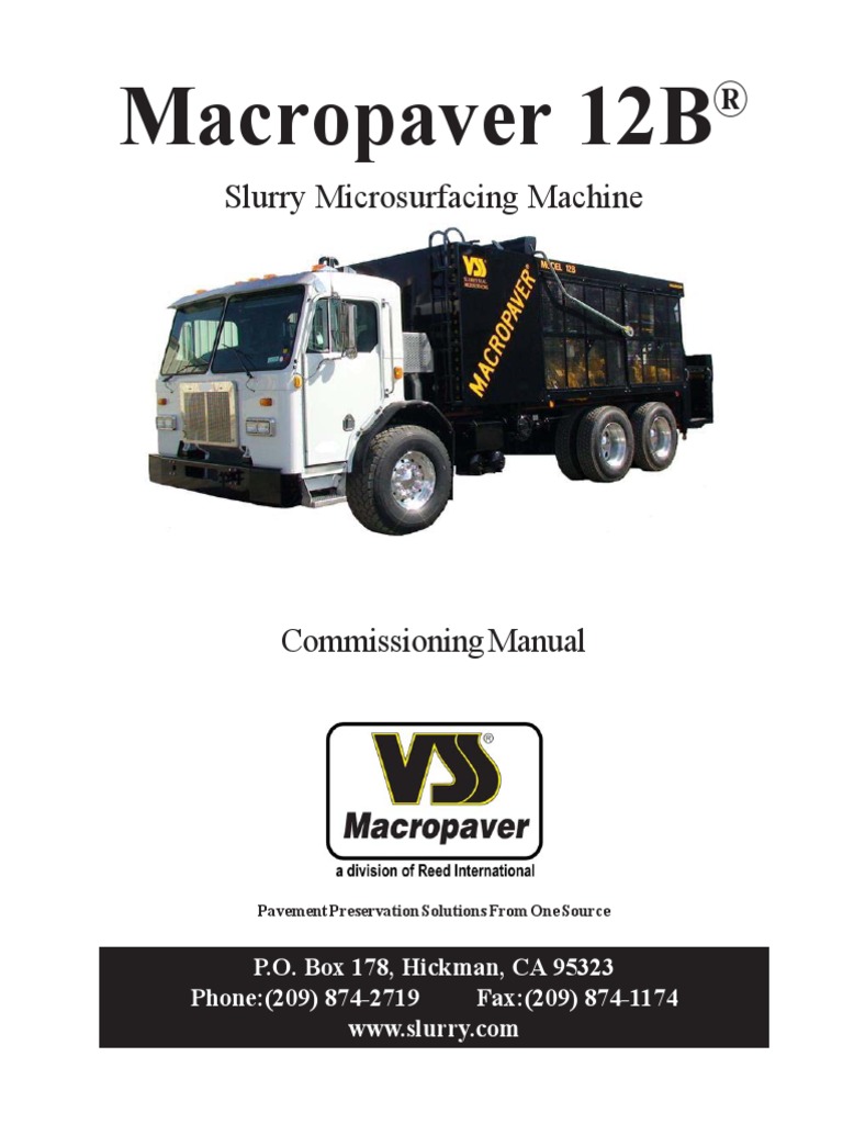 Macropaver Mounting | PDF | Truck | Screw