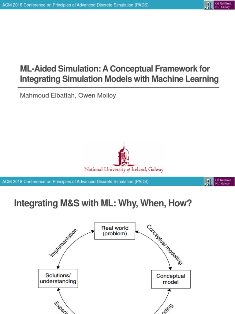 ML-Aided Simulation: A Conceptual Framework For Integrating Simulation ...