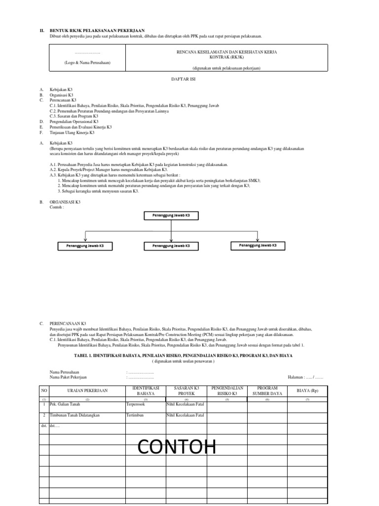 Panduan K3 untuk Penyedia Jasa Konstruksi | PDF