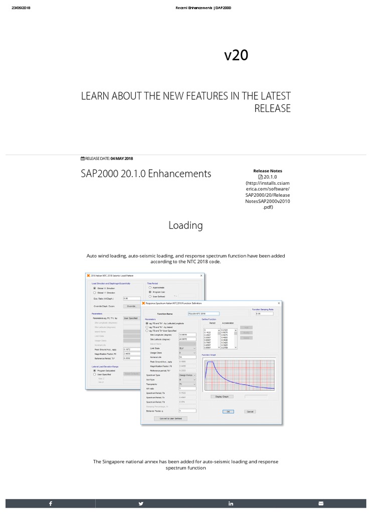 Recent Enhancements - SAP2000 | PDF | Application Programming Interface | Shell (Computing)