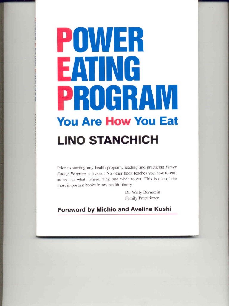 Power Eating Program You Are How You Eat PDF | PDF
