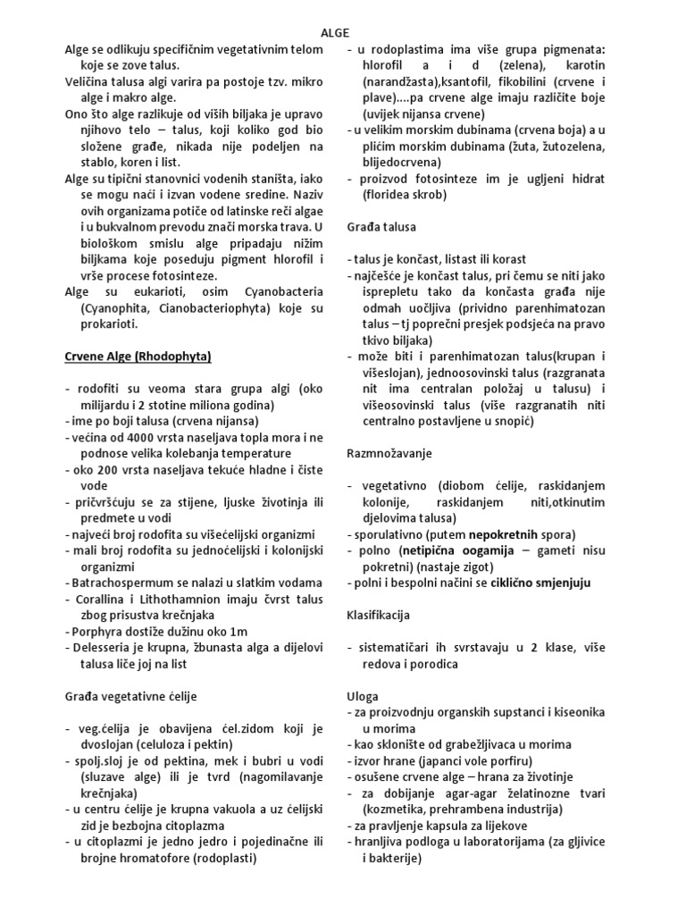 Alge | PDF