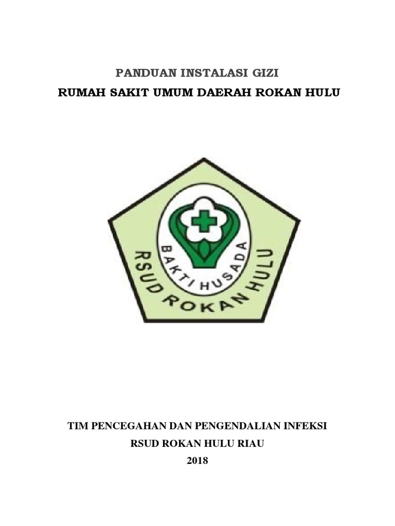 Cover Panduan Gizi Rs | PDF