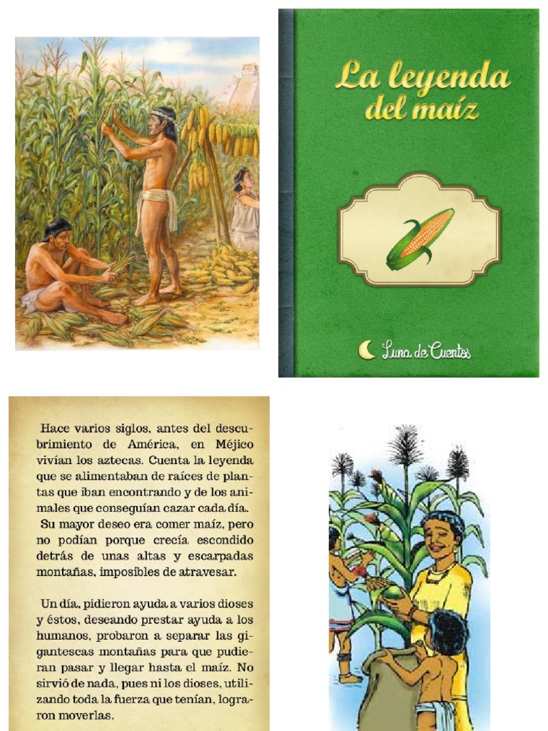 Cuento La Leyenda Del Maíz | PDF