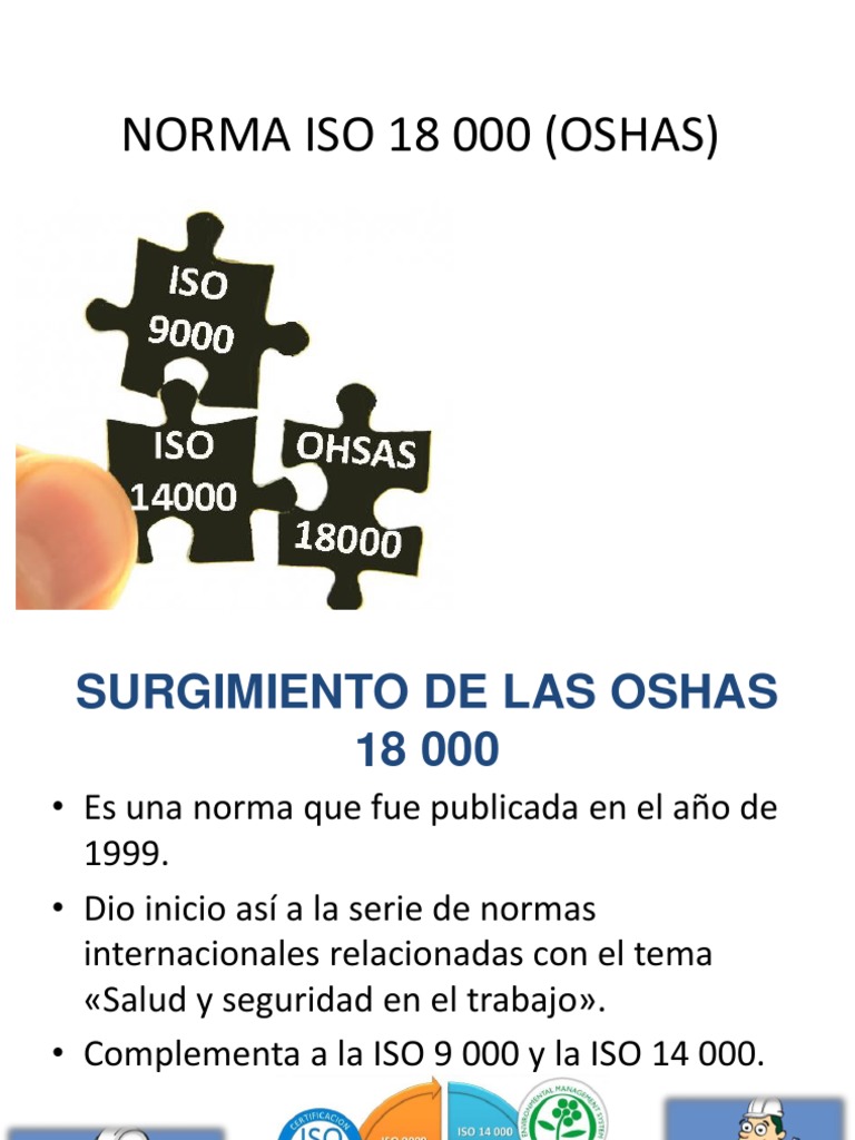 Norma Iso 18 000 Oshas | PDF | Business | Negocios (general)