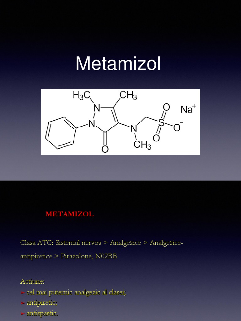 Metamizol Sodic | PDF