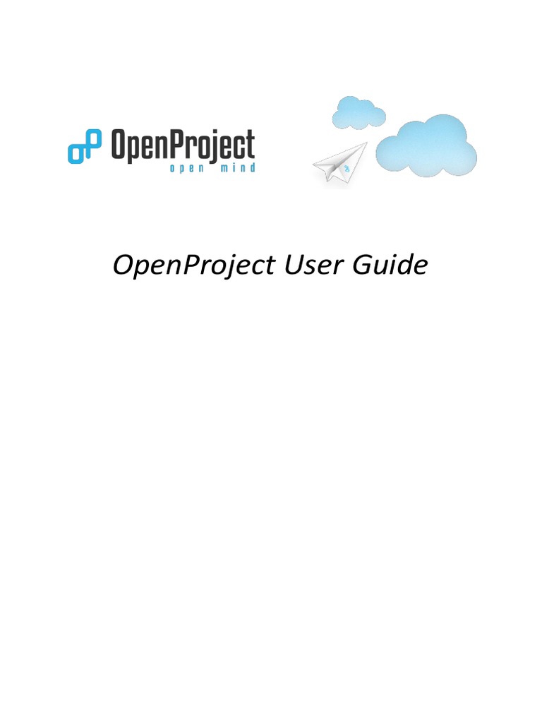 OpenProject User Guide | PDF | Scrum (Software Development) | Areas Of Computer Science