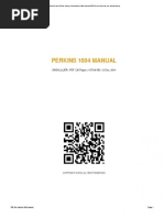 Caterpillar Perkins Cross Reference | PDF | Home & Garden | Science ...