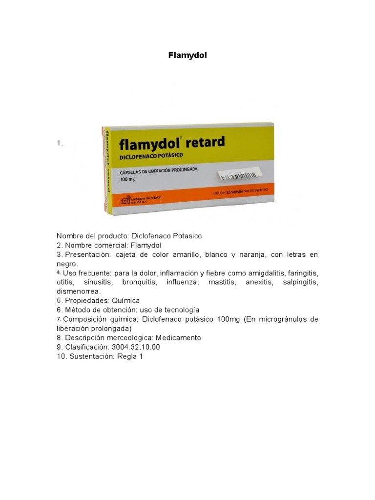 Flamydol | PDF