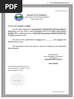 CS Form No. 33-A Revised 2018 Appointment Form - Regulated | PDF ...