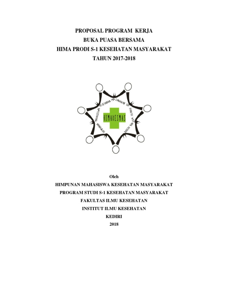 Cover Proposal Program Kerja | PDF